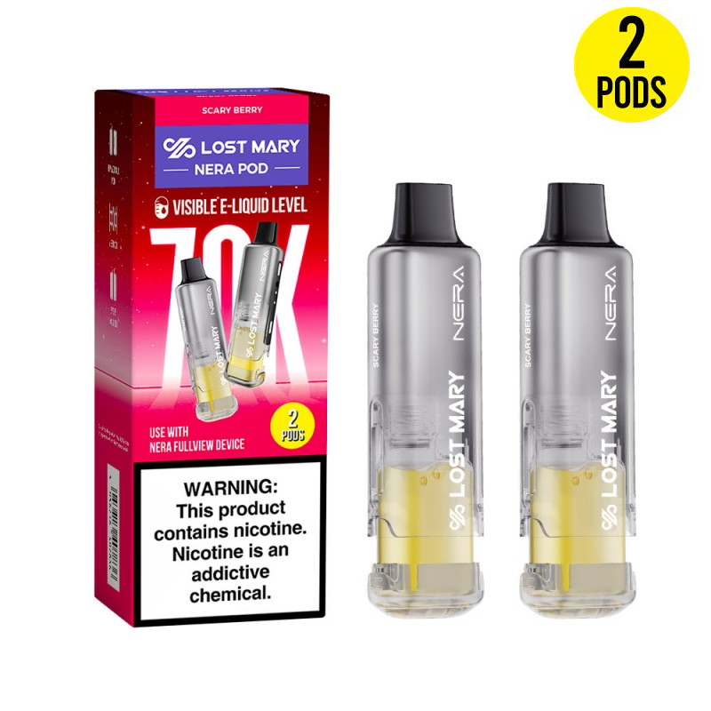 Scary Berry Lost Mary Nera Fullview 70K Pod – EBCREATE Store